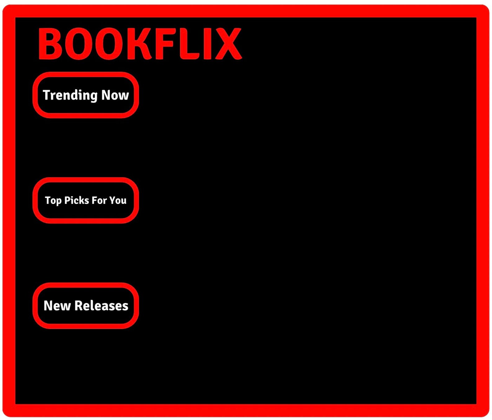 Digital Bookflix Display for School Reading Display, School Library ...