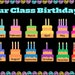 Class Birthdays Display: Printable Classroom Decor (digital Download ...