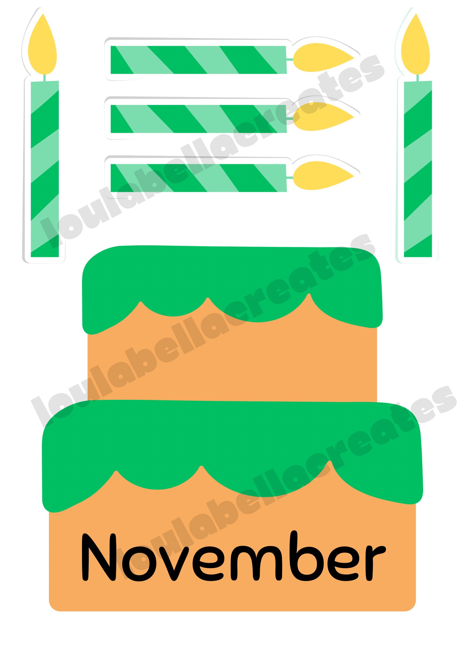 Class Birthdays Display: Printable Classroom Decor (digital Download ...