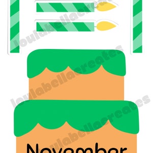 Class Birthdays Display: Printable Classroom Decor (digital Download ...