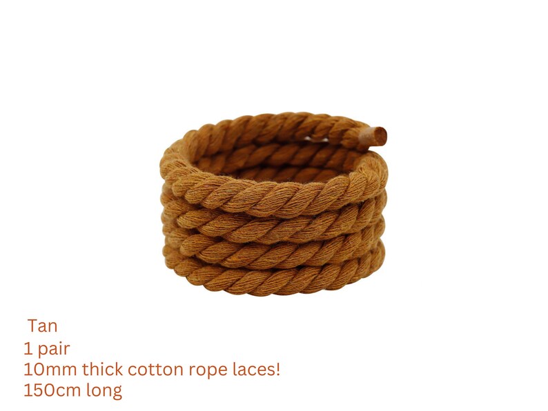 ROPE LACES 10mm AIR Force 1 - Etsy