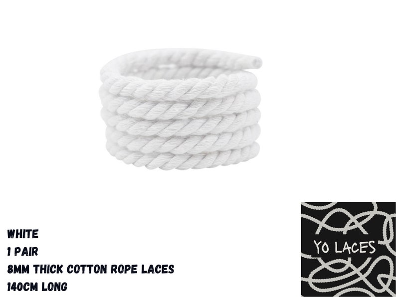 AIR Force 1 ROPE LACES 8mm - Etsy