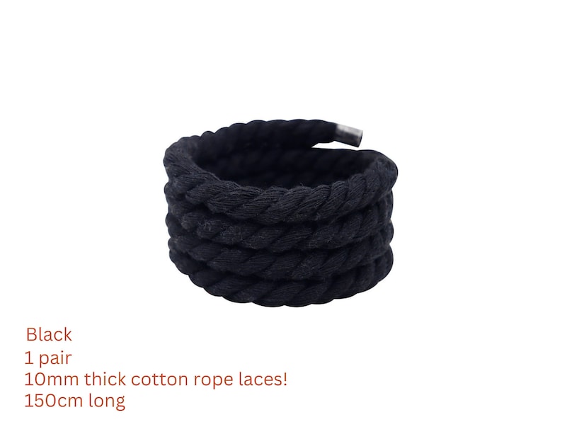 ROPE LACES 10mm AIR Force 1 - Etsy