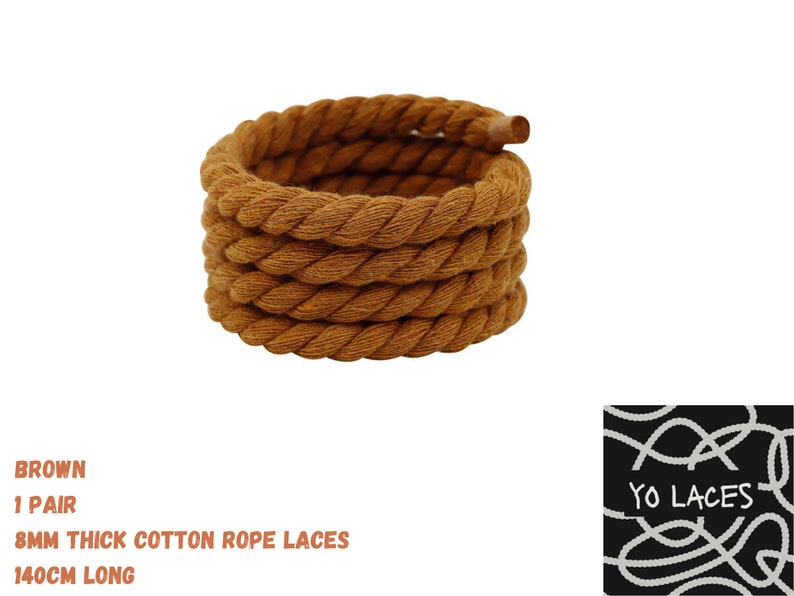AIR Force 1 ROPE LACES 8mm - Etsy