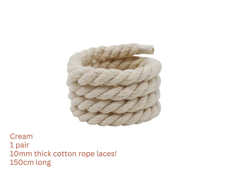 ROPE LACES 10mm AIR Force 1 - Etsy