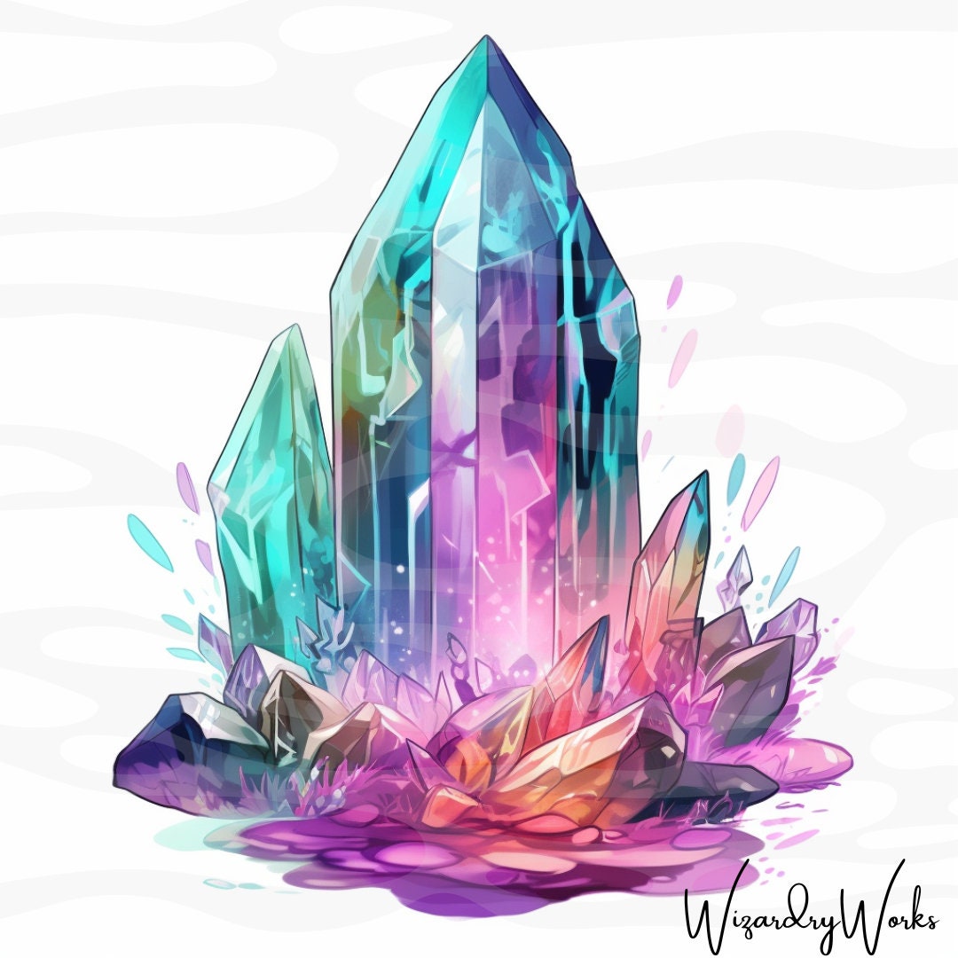 Enchanted Objects Clipart Set: 20 Transparent PNG Images of Mystical ...