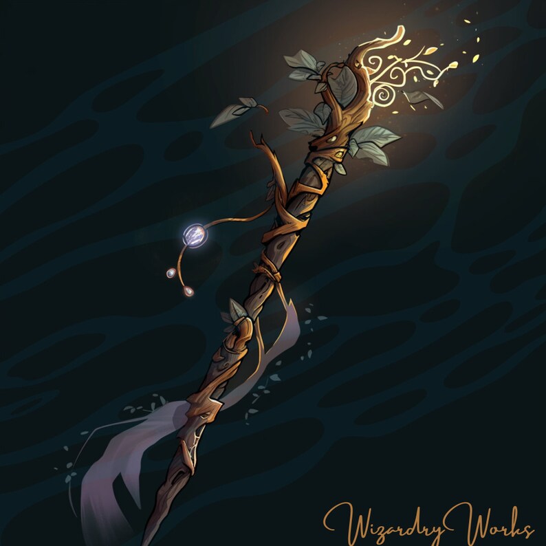 Magical Wands Clipart Set: 12 Transparent PNG Images of Unique and ...