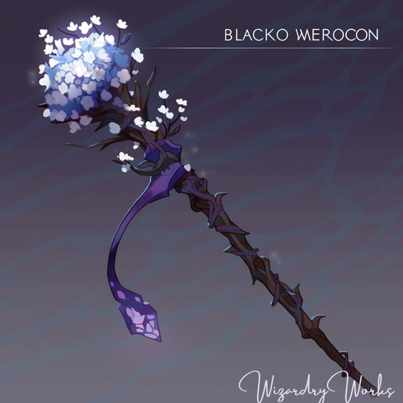 Magical Wands Clipart Set: 12 Transparent PNG Images of Unique and ...