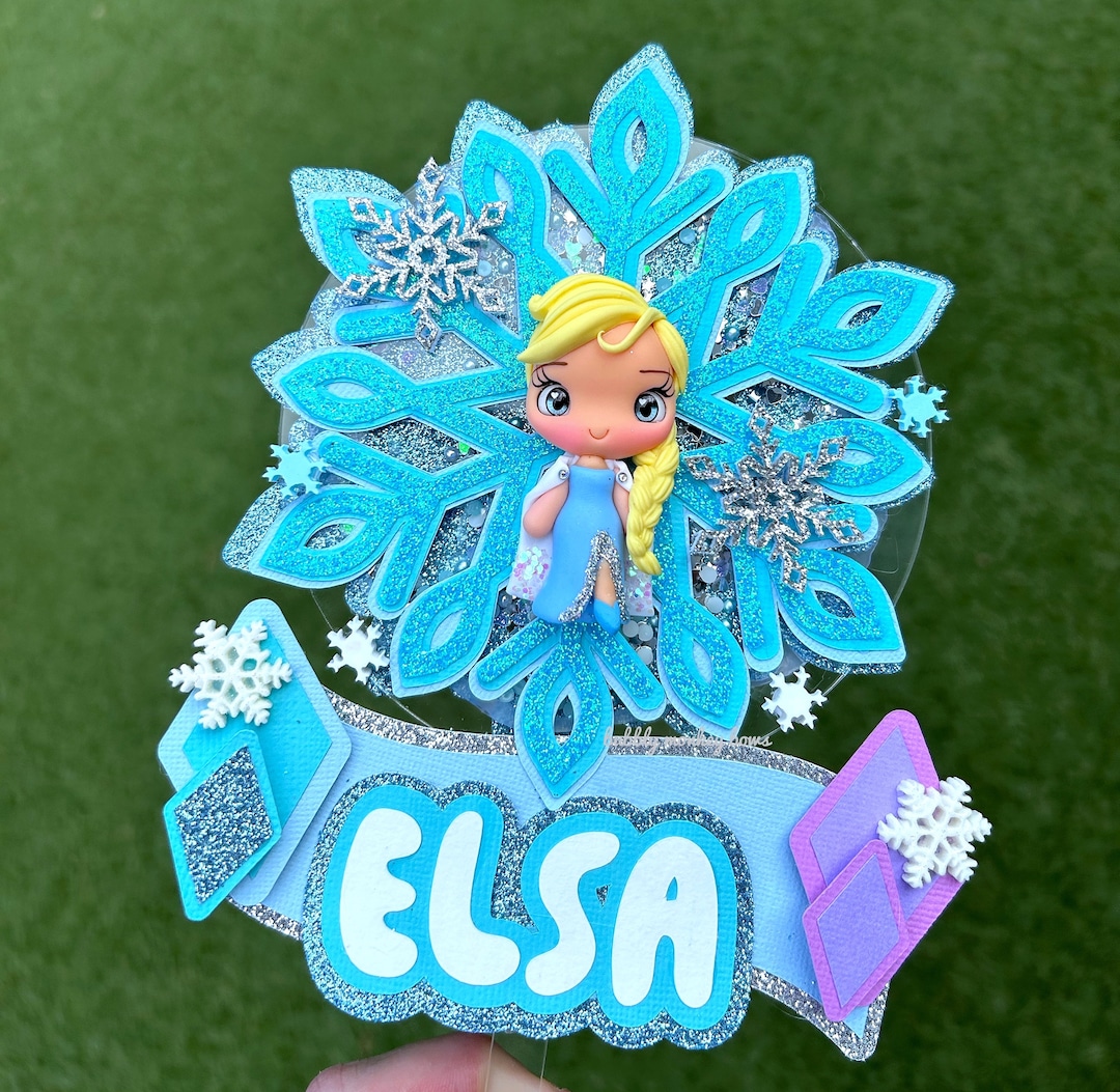 Ice Queen Cake Topper - Etsy