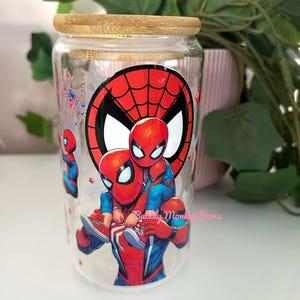 Super Dad Hero Libbey Glass (16oz) - Etsy
