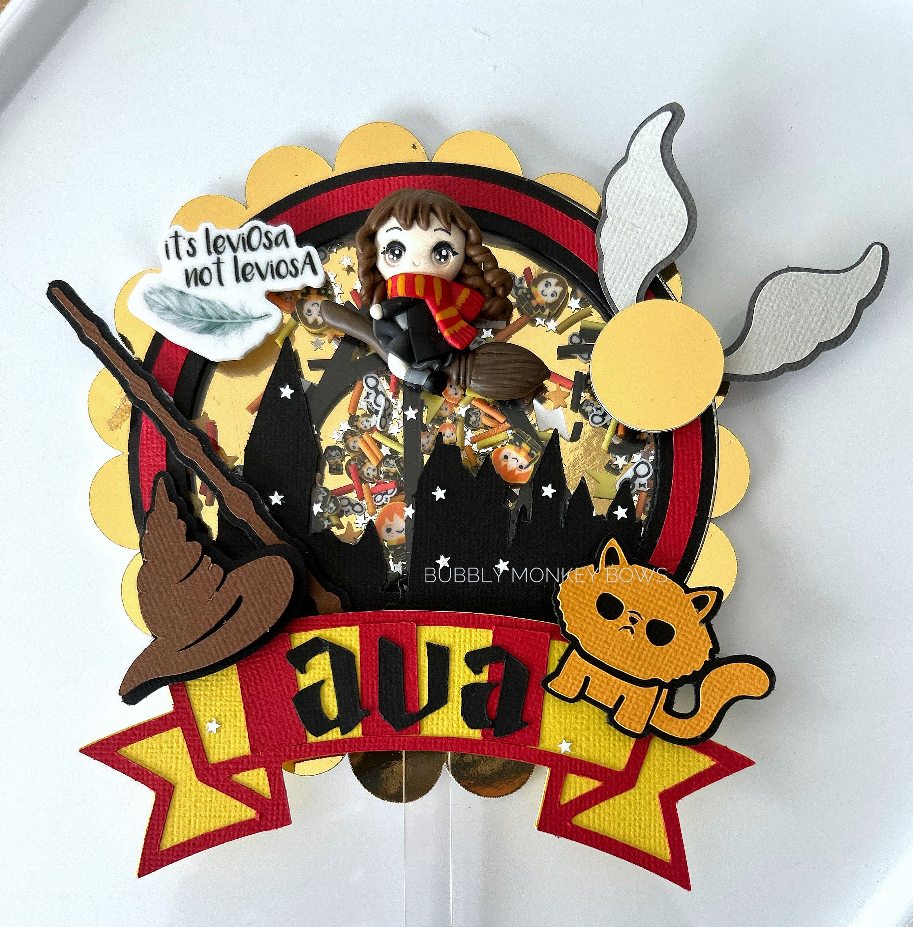 Witch Girl Cake Topper - Etsy