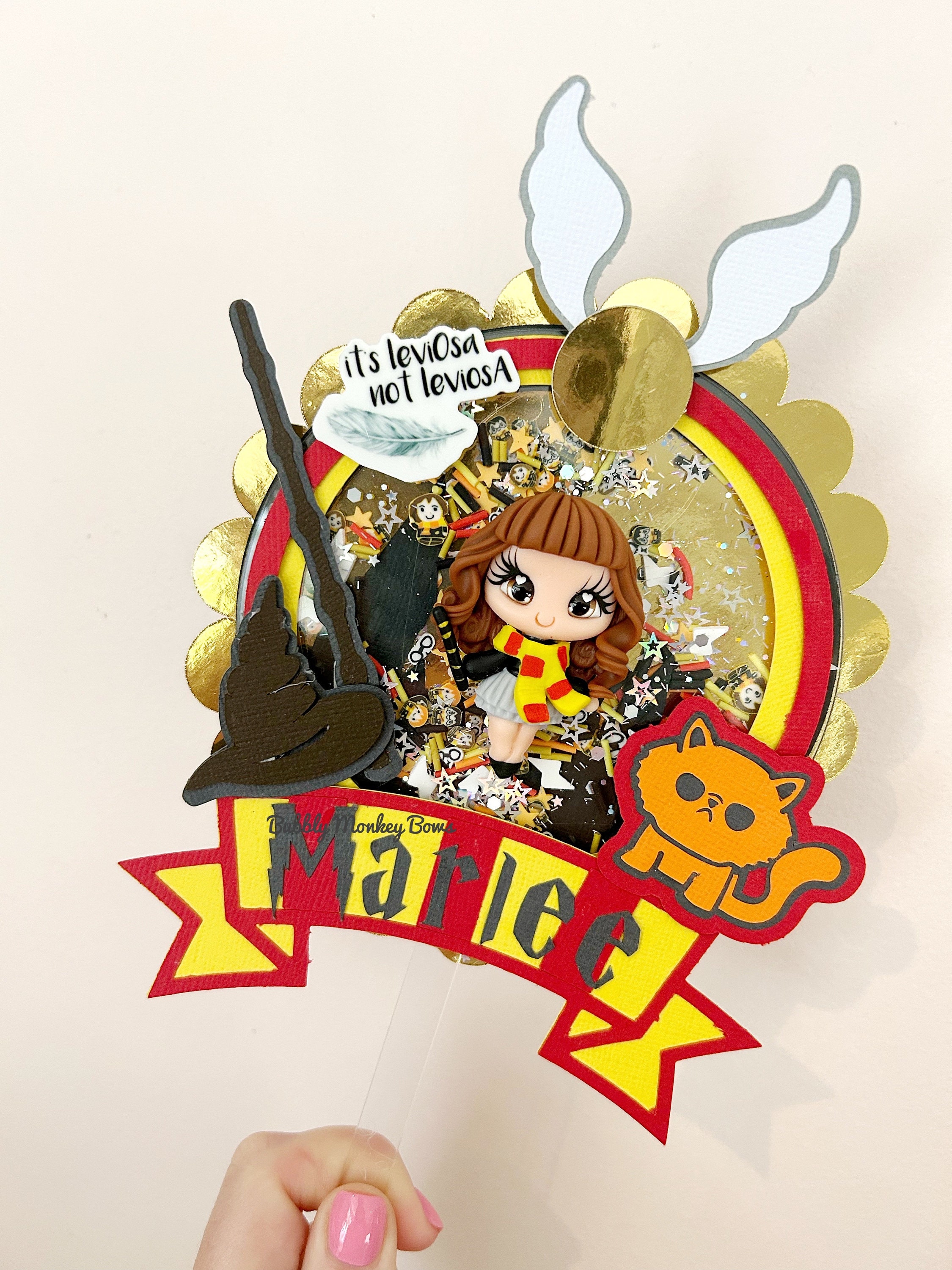 Witch Girl Cake Topper - Etsy