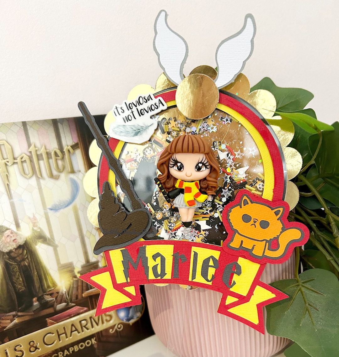 Witch Girl Cake Topper - Etsy