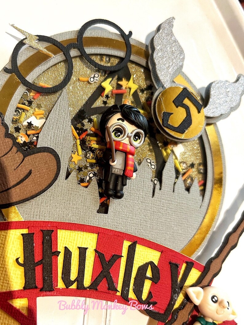 Harry Potter Cake Topper - Etsy