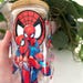 Super Dad Hero Libbey Glass (16oz) - Etsy