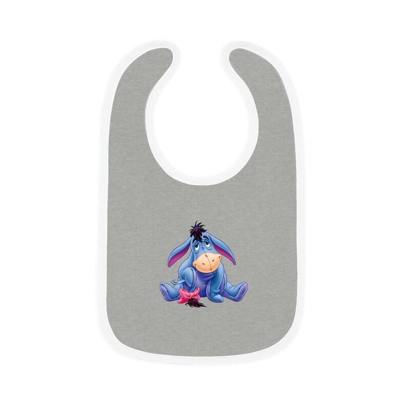 Winnie the Pooh İgor Baby Contrast Trim Jersey Bib - Etsy