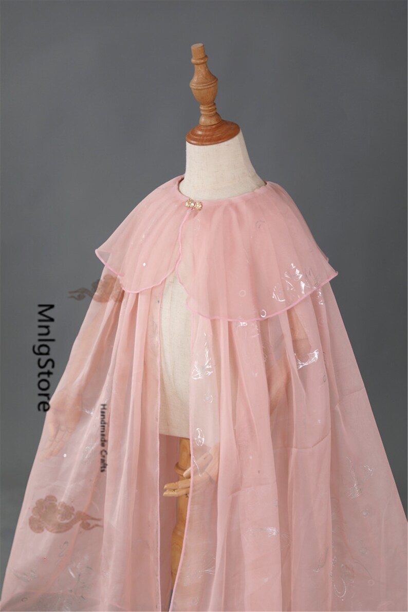 Pink Shiny Cape Princess Cosplay Cape Women Cosplay Cape - Etsy
