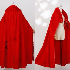 Handmade Cape, With Fur Collar, Couple Cape, Festival Cape for Adults ...