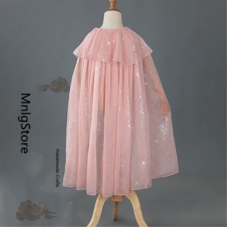 Pink Shiny Cape Princess Cosplay Cape Women Cosplay Cape - Etsy