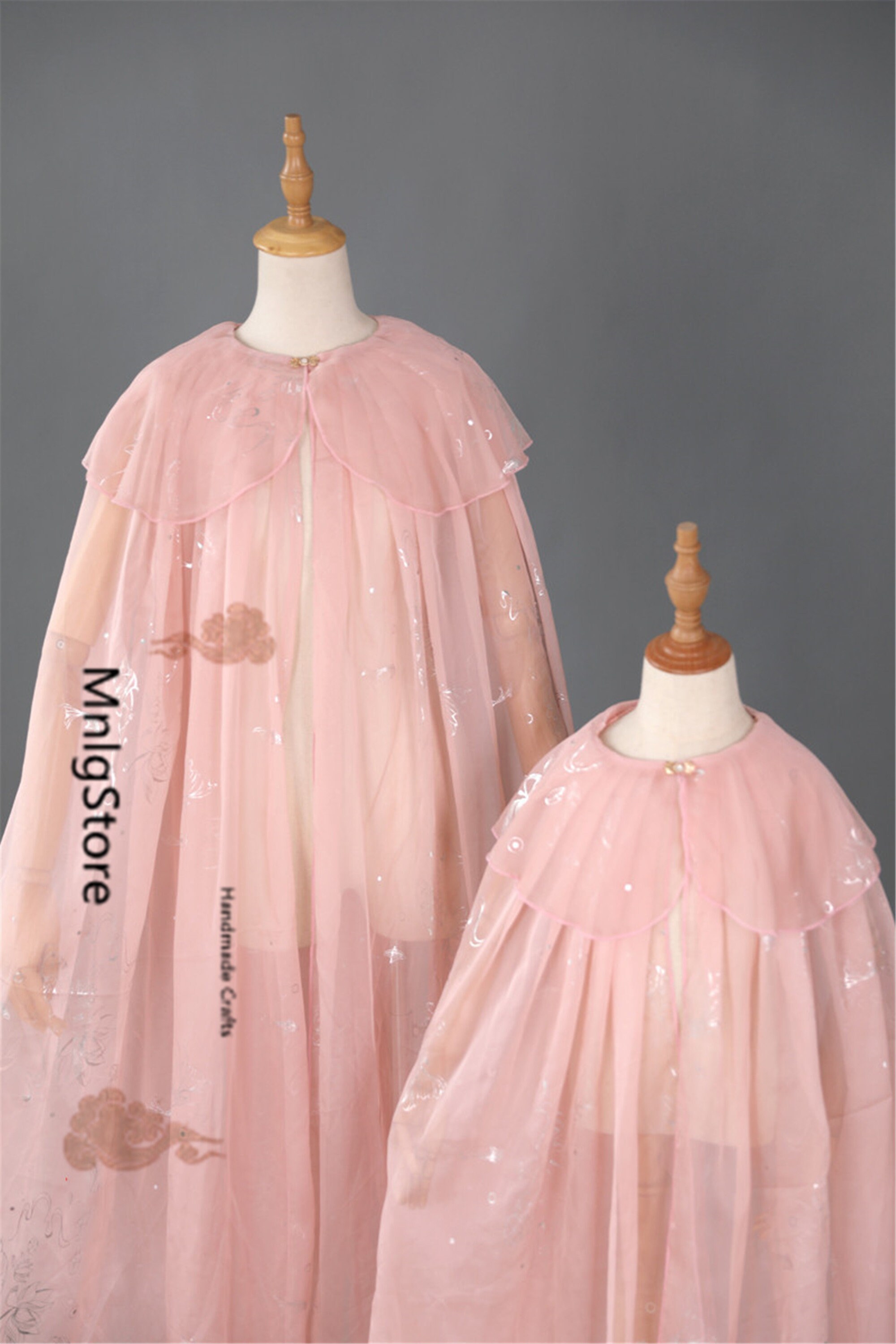 Pink Shiny Cape Princess Cosplay Cape Women Cosplay Cape - Etsy