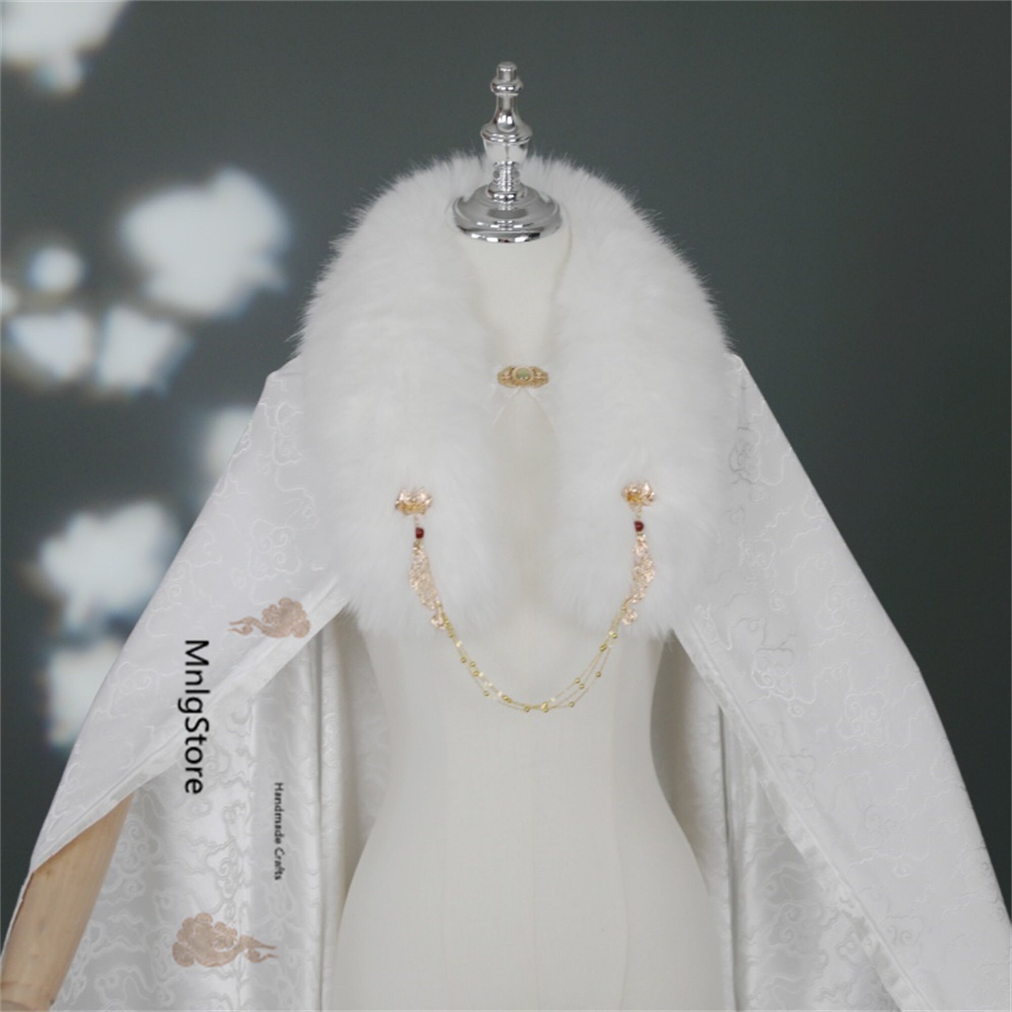 Handmade Cape, With Fur Collar, Couple Cape, Festival Cape for Adults ...