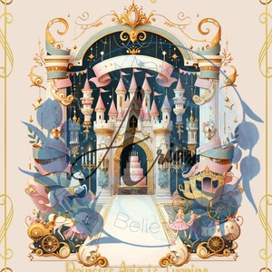 Princess Ball Birthday Digital Invitation Editable Template. It's ...