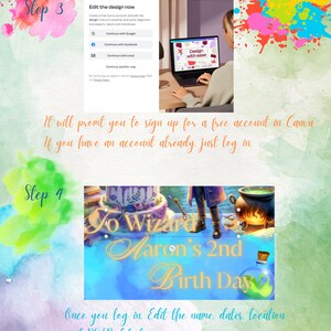 Princess Ball Birthday Digital Invitation Editable Template. It's ...