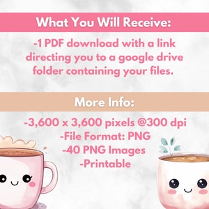 Watercolor Cute Coffee Cup Clipart, Coffee Love, Kawaii Coffee Cups ...