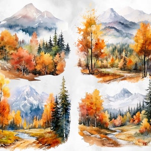 Aesthetic Fall Clipart, Printable, Fall Transparent, PNG Images for ...