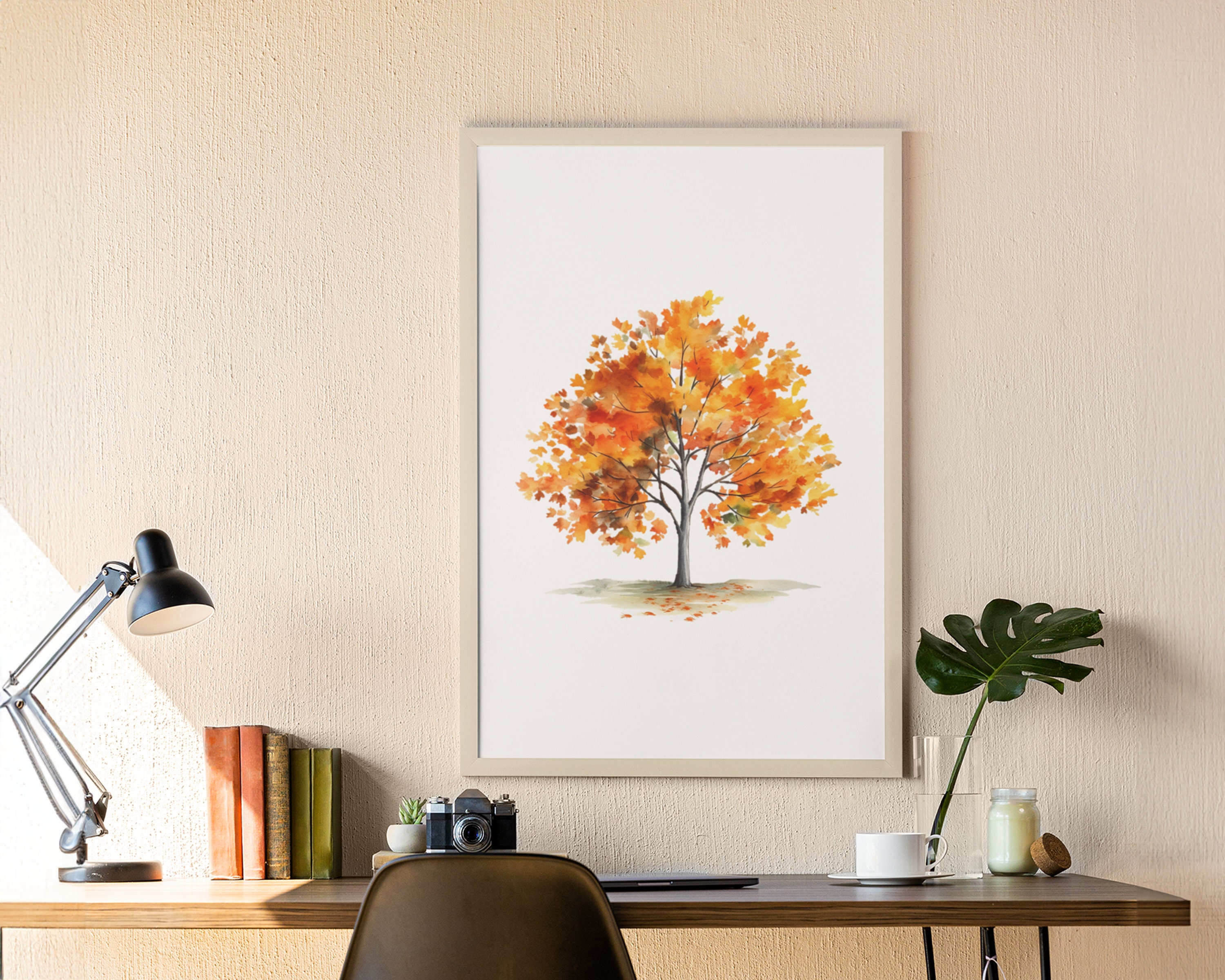 Watercolor Fall Clipart Mega Bundle Cute Digital Fall Printable PNG ...