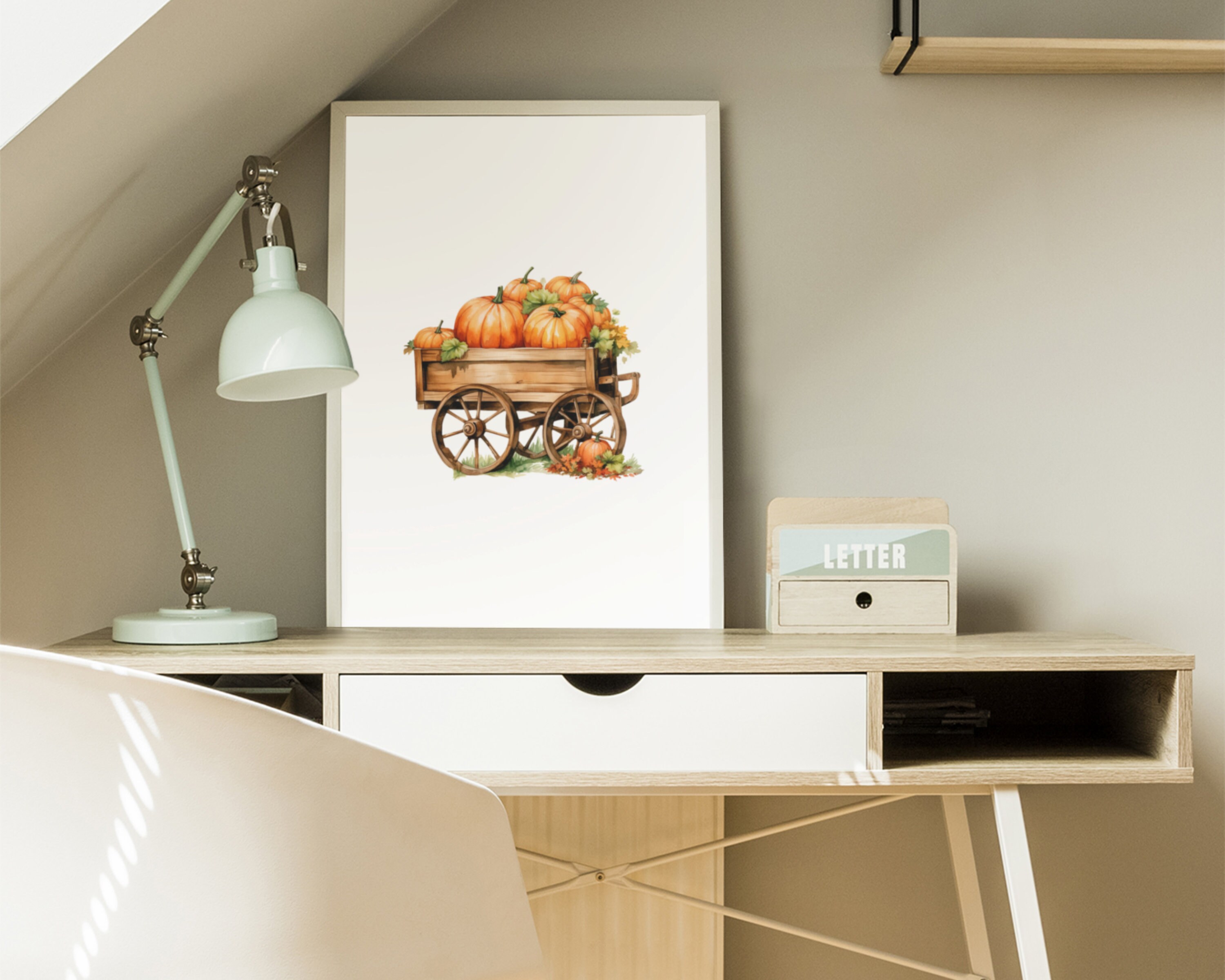 Watercolor Fall Clipart Mega Bundle Cute Digital Fall Printable PNG ...