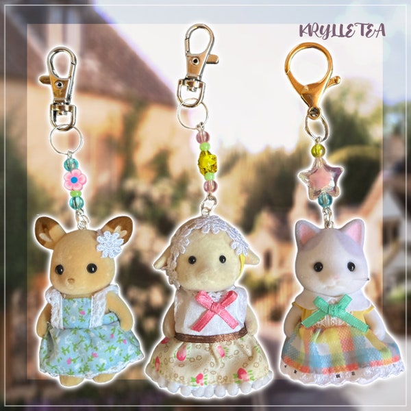 Sylvanian Family Keychain - Etsy