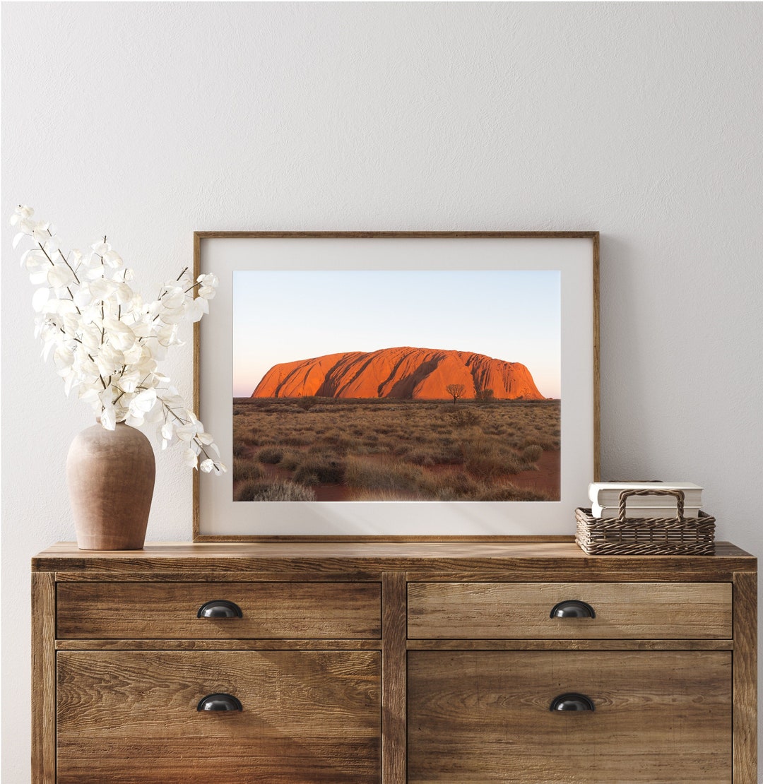 Australian Outback Wall Fine Art Print Uluru Ayers Rock -northern ...