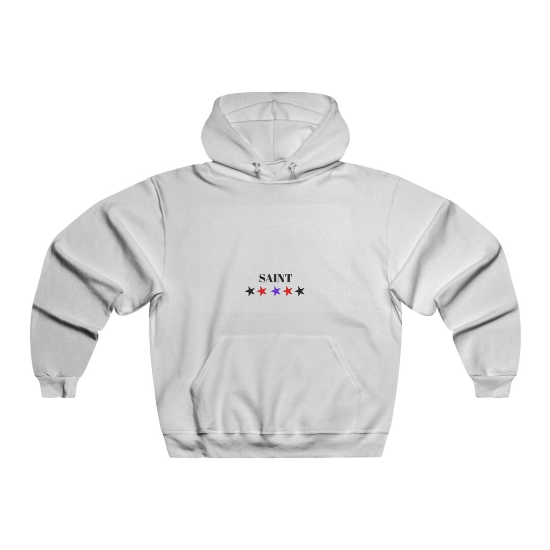 Streetwear Modern Tracksuit Hoodie, Urban Fashion Pullover, Men's ...