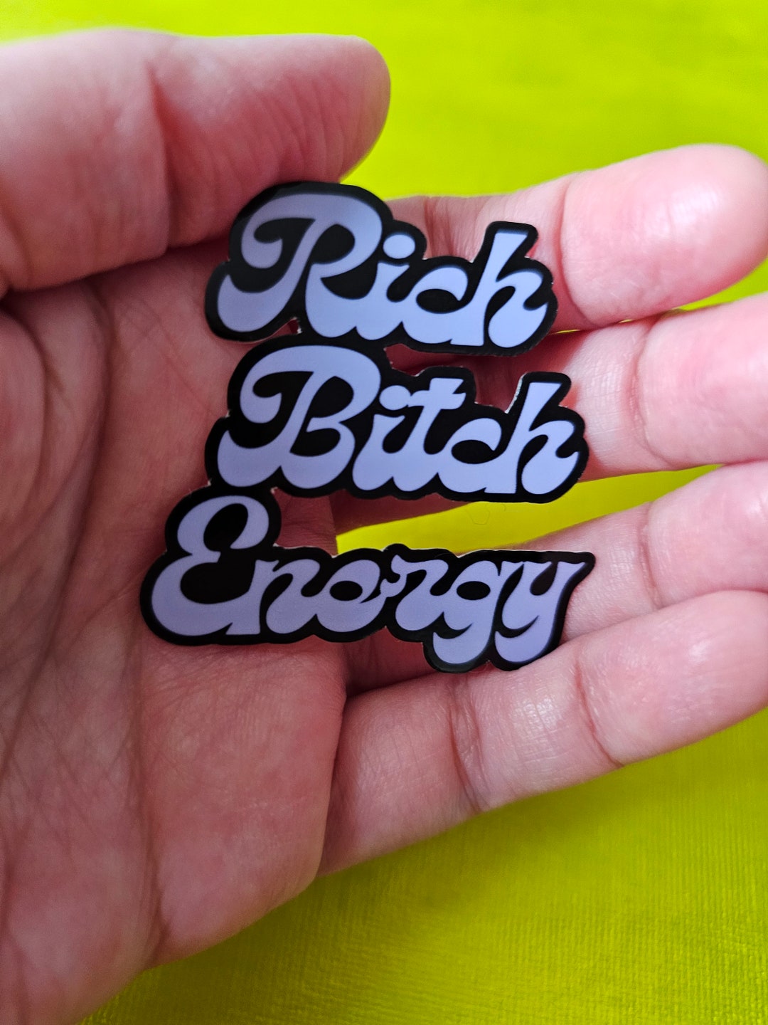 Rich Bitch Energy Stickers | Rich Bitch Sticker Pack | Bad Bitch Gift ...
