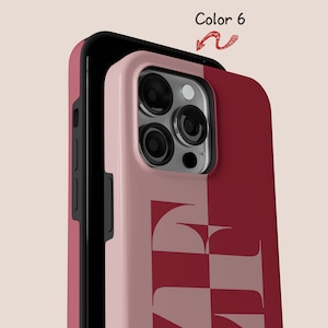 Personalized Initials Case for iPhone 16 15 14 13 12 11 Pro Max Plus ...