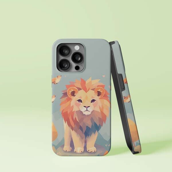 Lion Phone Case - Etsy