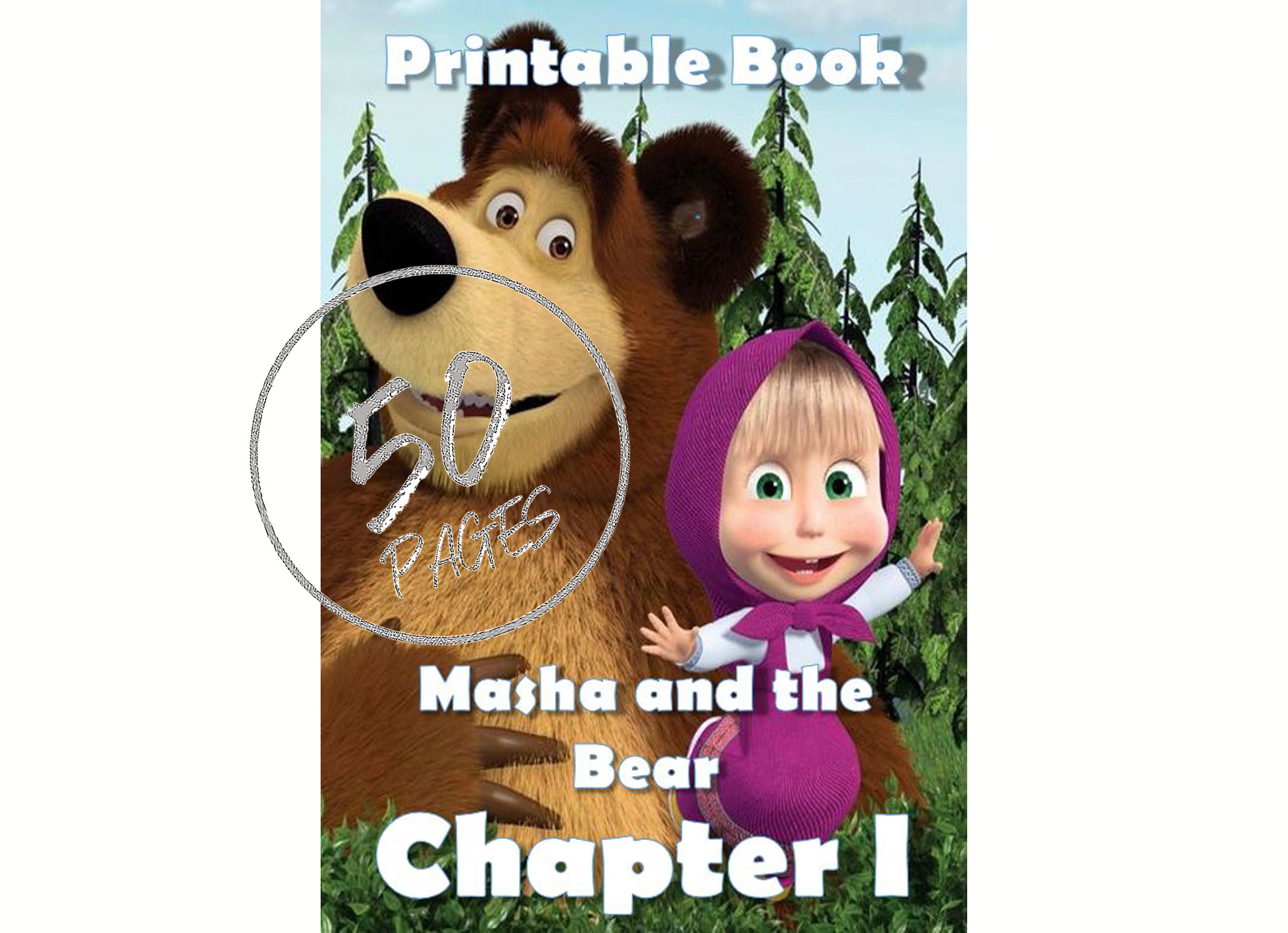 50 Images of Masha and the Bear to Color / Childhood / Fun / George ...