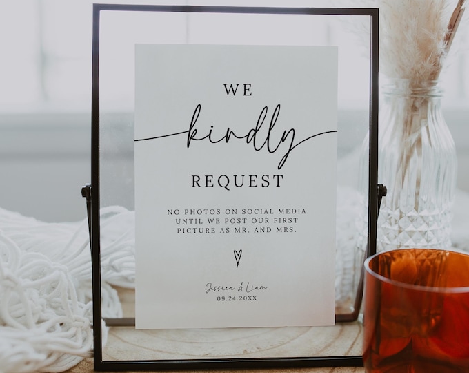 No Photos Sign / No Picture Sign / No Photography Sign / No Cameras ...