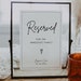 Reserved Sign Template, Minimalist Reserved for Family Sign, Reserved ...