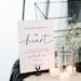 Heart Guest Book Sign, Please Sign a Heart Sign, Sign a Heart Guestbook ...