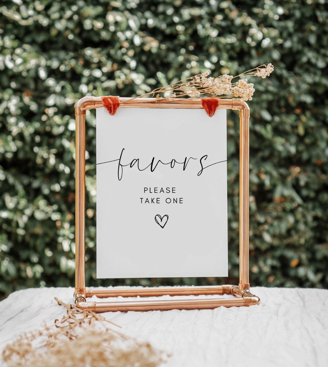 Wedding Favor Sign Template, Please Take a Favor Sign, Please Take One ...