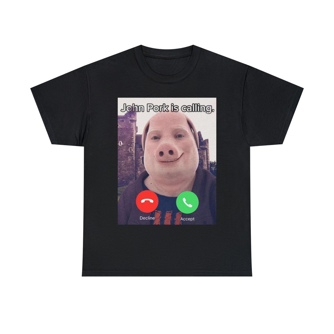 John Pork Unisex T-shirt Best Quality - Etsy UK