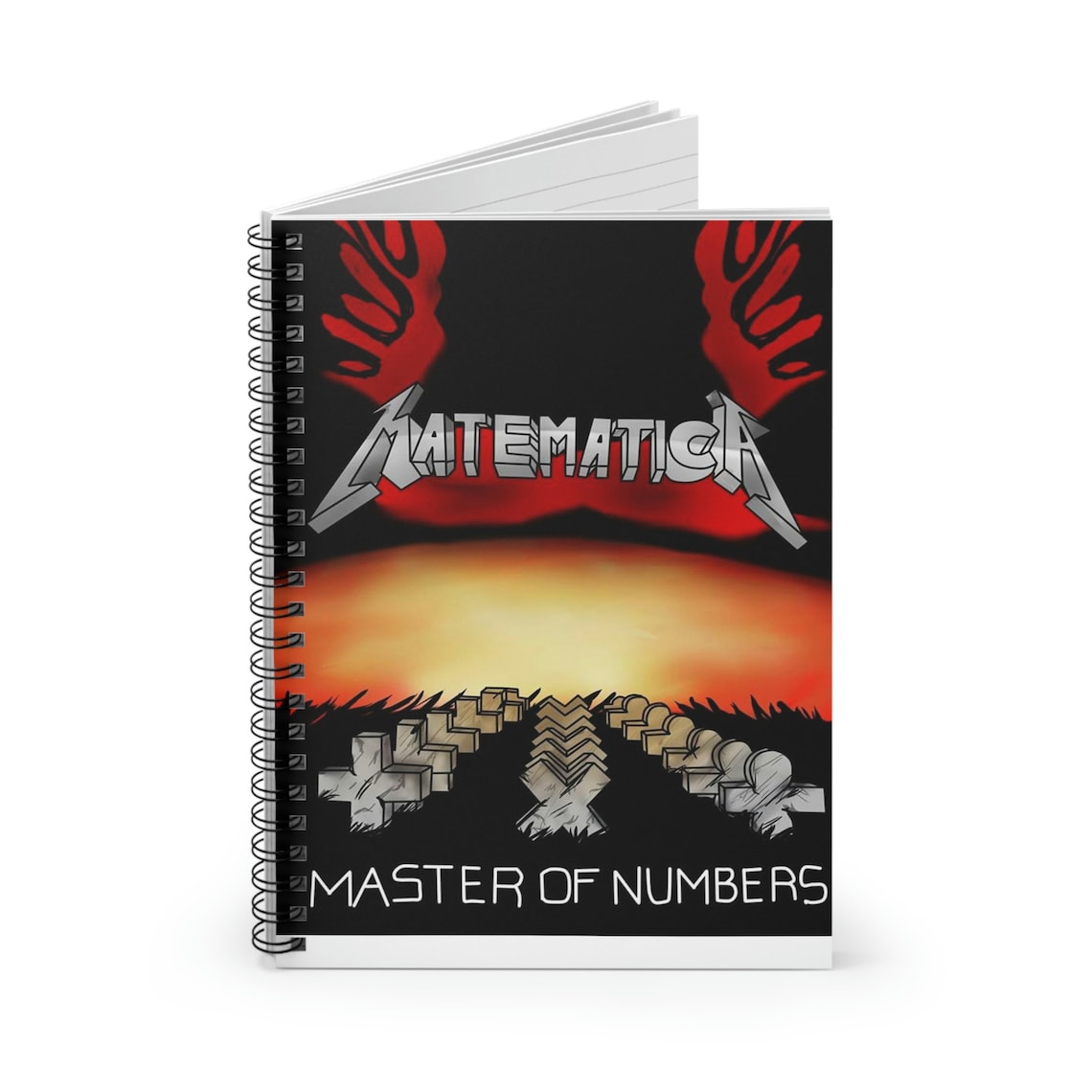 Spiral Notebook matematica Master of Numbers - Etsy