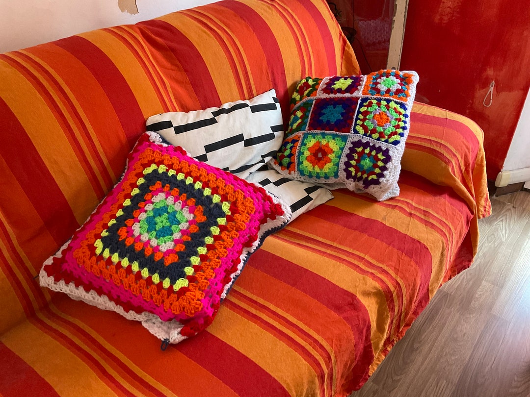 Commissioned Art at Home Granny Pillowcases, Grandma's Tiles Revisited ...