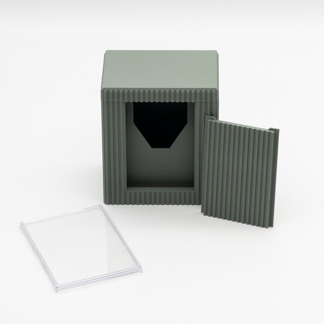 Custom Deck Box Card Showcase Card View Removeable Face Plate Over 30 ...