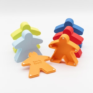Magnetic Meeple Case | 25+ Colors | 100mm | Giant Meeple | Storage - Etsy