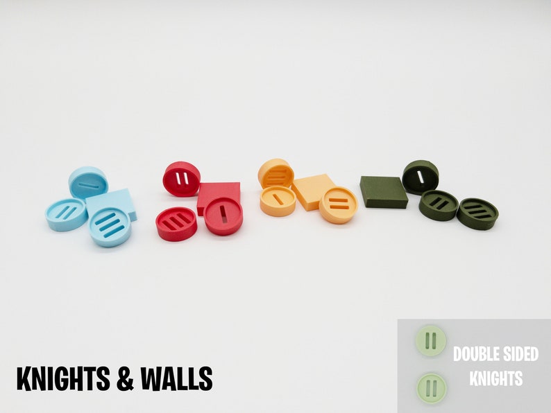 Catan Compatible Custom Game Pieces Choose You Color Expansions Also - Etsy