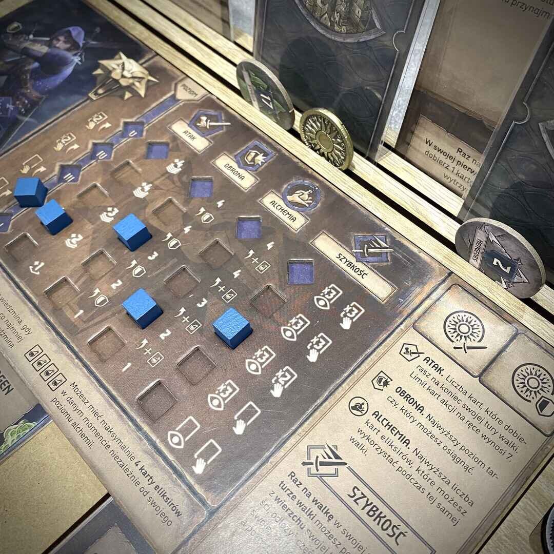 Witcher Old World Playerboard / Dashboard Compatibile With Board Game ...