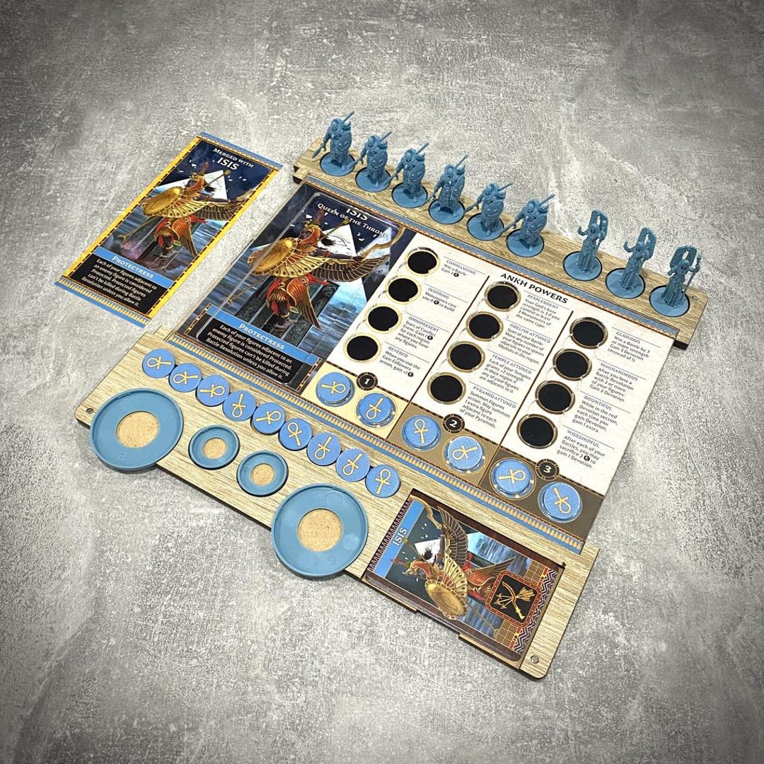 Ankh Gods of Egypt, Playerboard / Dashboard / Tray - [UNOFFICIAL- Fan ...